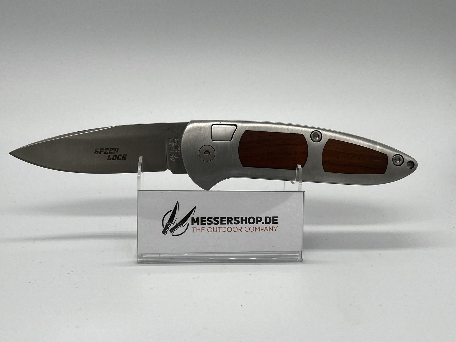 Springmesser Böker Speedlock I Cocobolo Einlagen 110001